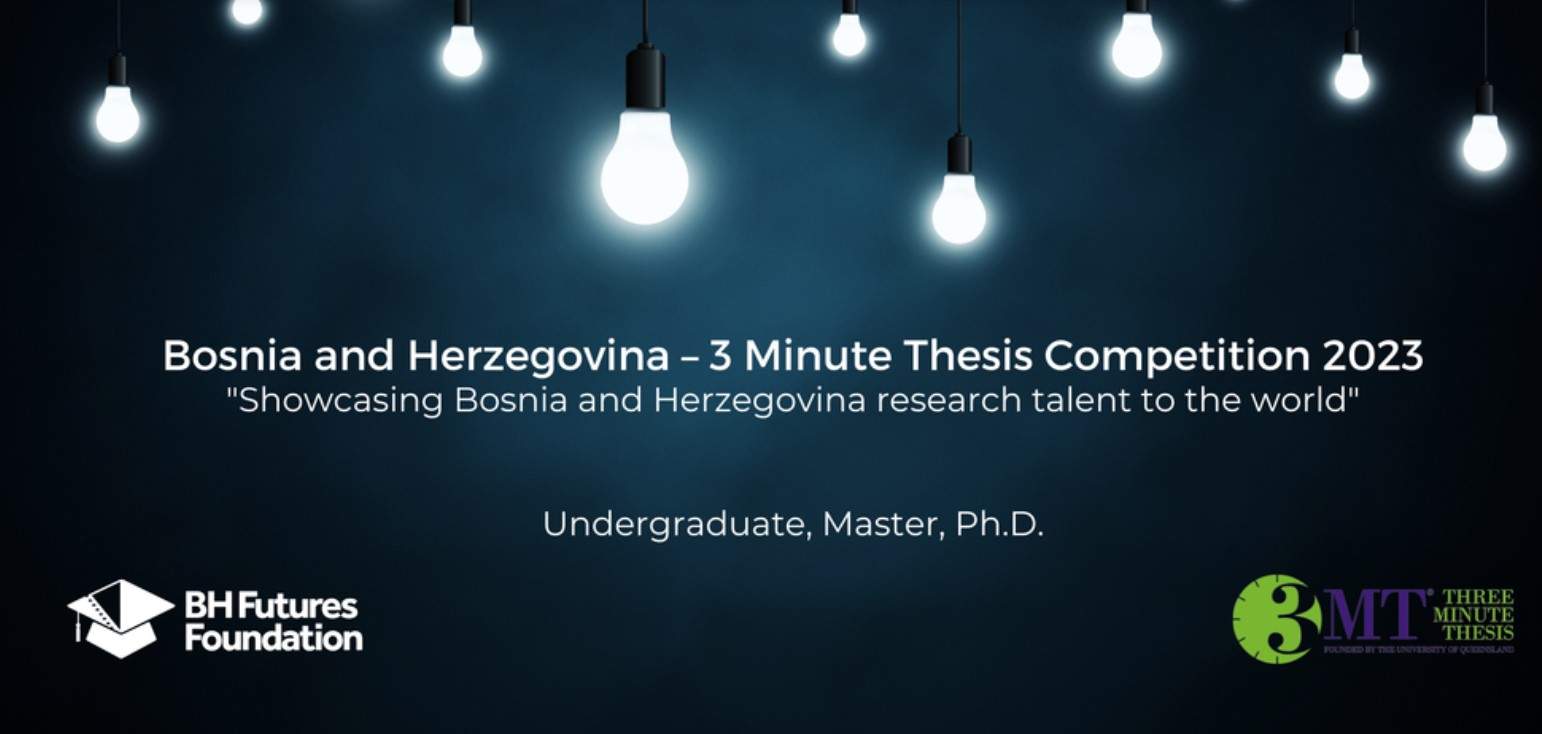 3 Minute Thesis Competition - Arhitektonski fakultet UNSA